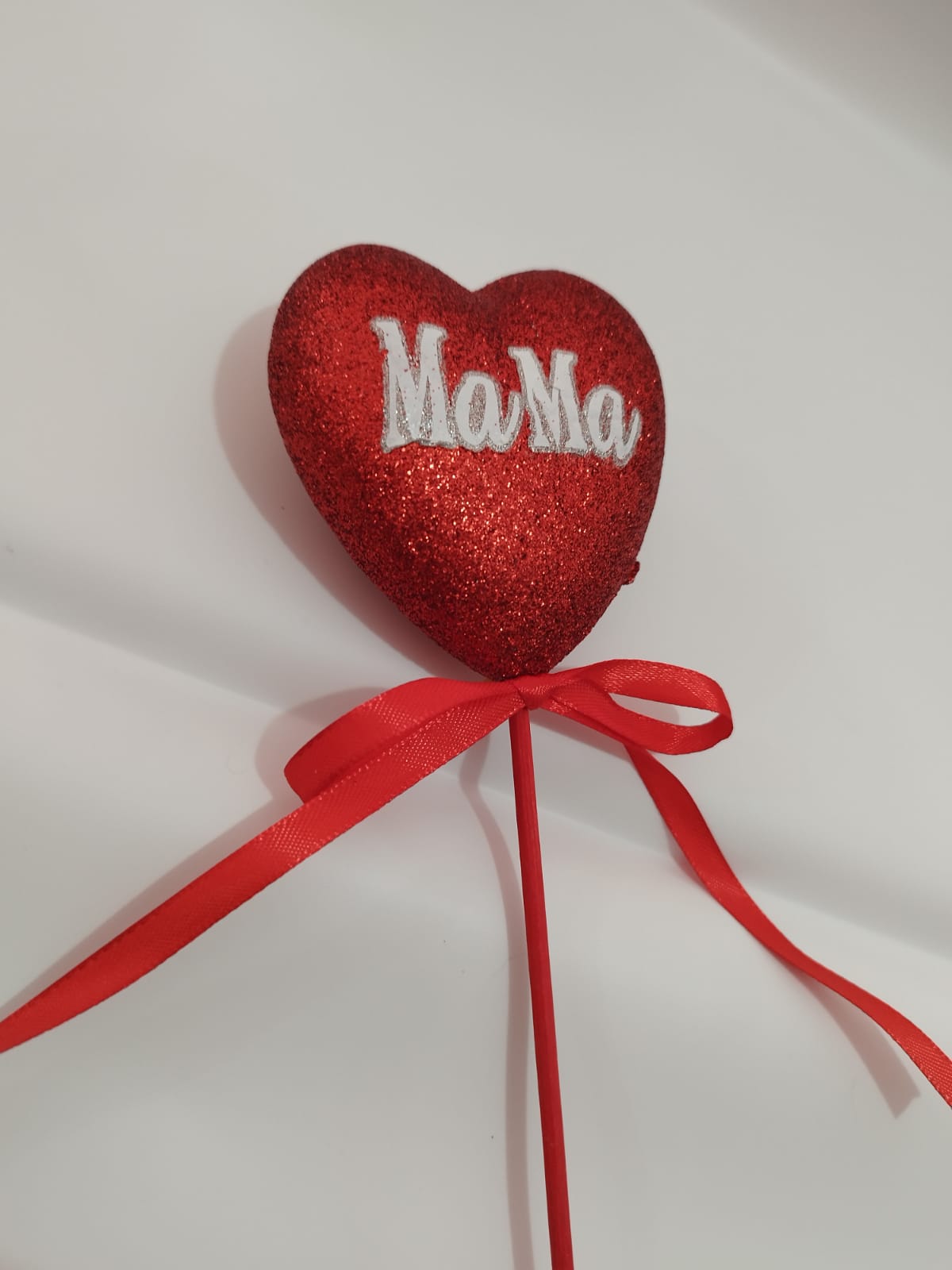 Pincho Decoración Corazón Glitter Unidad - Aqua y Flores - Importadora ...